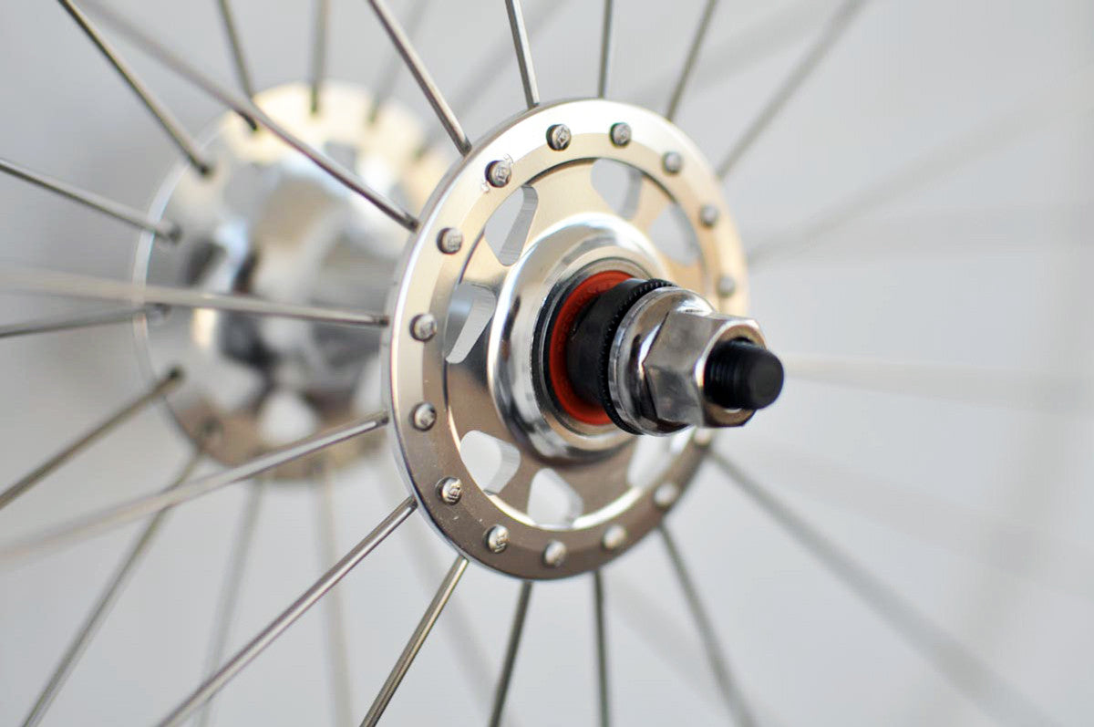 White Velocity Deep V Rims – Regal Bicycles Inc.